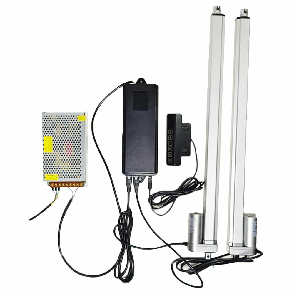 12v 24v 2000n Linear Actuator One Control Two Synchronous Control Kit