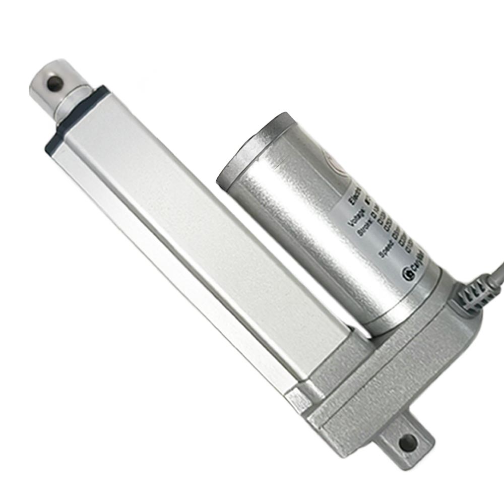 4 Inches 100MM Stroke Linear Actuator / Electric Cylinder 450lbs 2000N ...