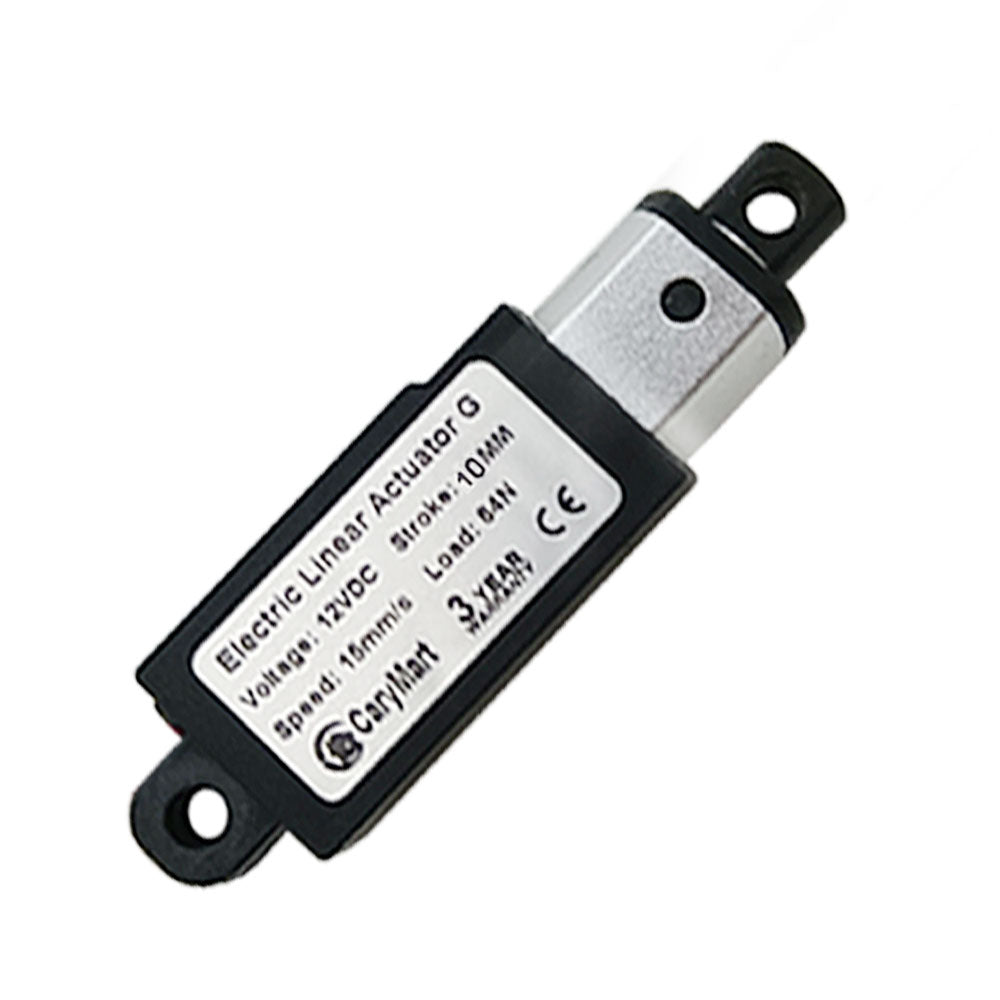 DC 6V 12V 24V Household Miniature Linear Actuator 10MM 42 lbs 188N ...
