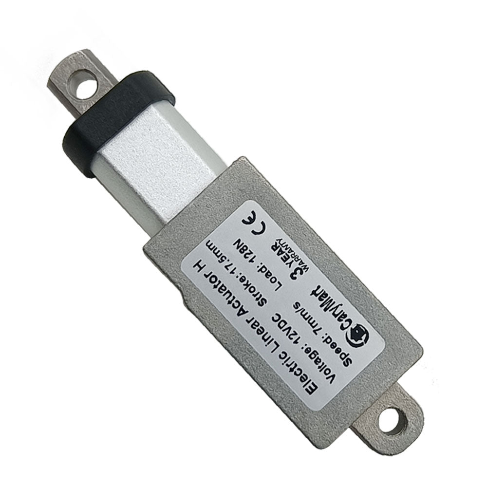 DC 6V 12V 24V Micro Electric Linear Actuator 17.5MM Thrust 42 lbs 188N ...