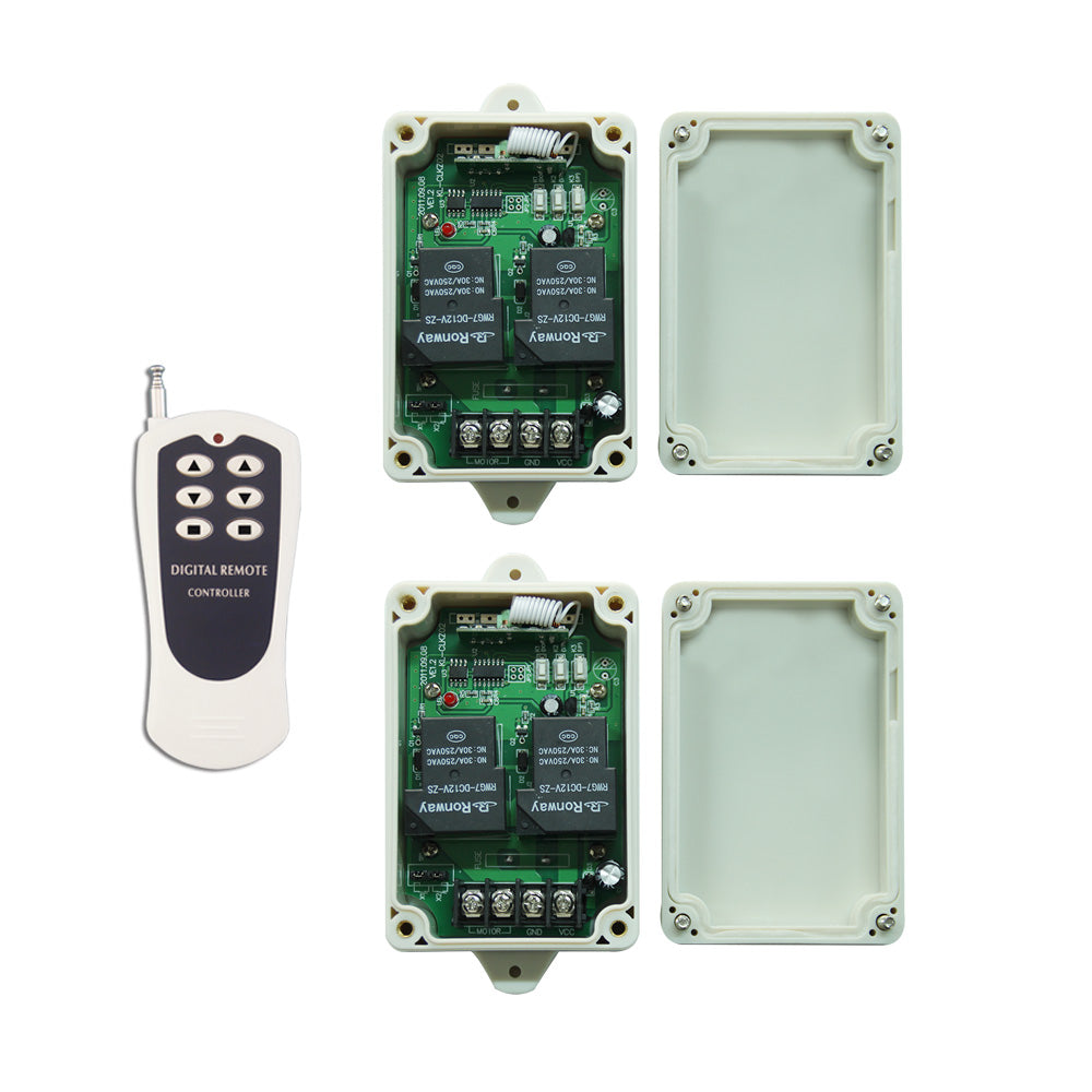 2 CH Waterproof Wireless Remote Switch For Two Linear Actuators ...