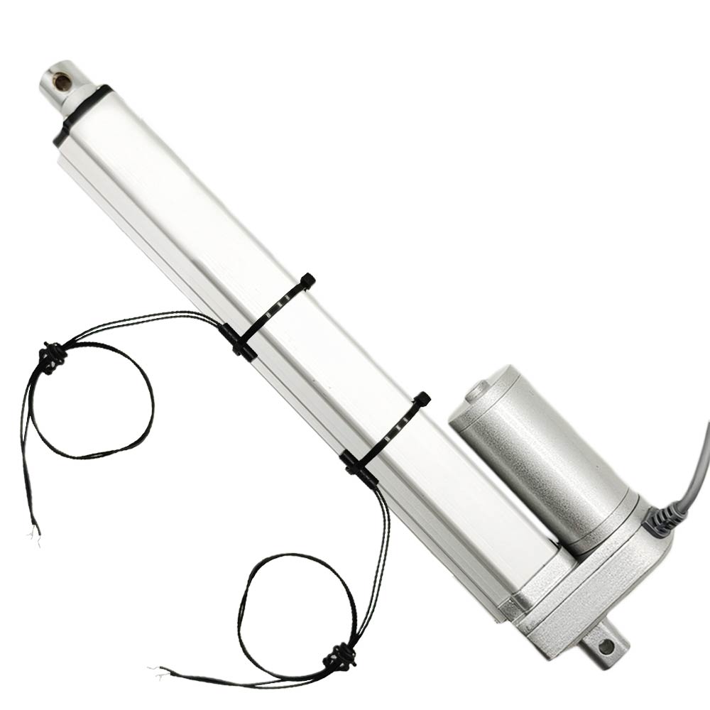 2000N 200MM Adjustable Stroke Linear Actuator with NC Magnetic Reed ...