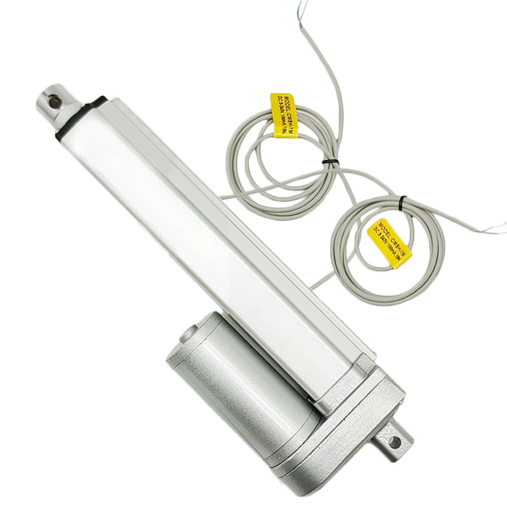 4 Inches 100MM Linear Actuator Adjustable Stroke Thrust 450 lbs 2000N ...