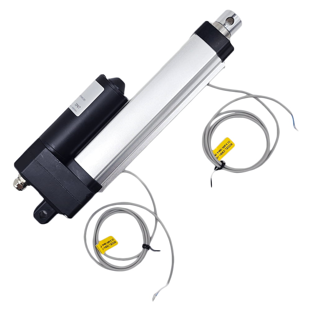 IP67 Waterproof Linear Actuator Magnetic Switch 150mm Stroke Adjustment ...