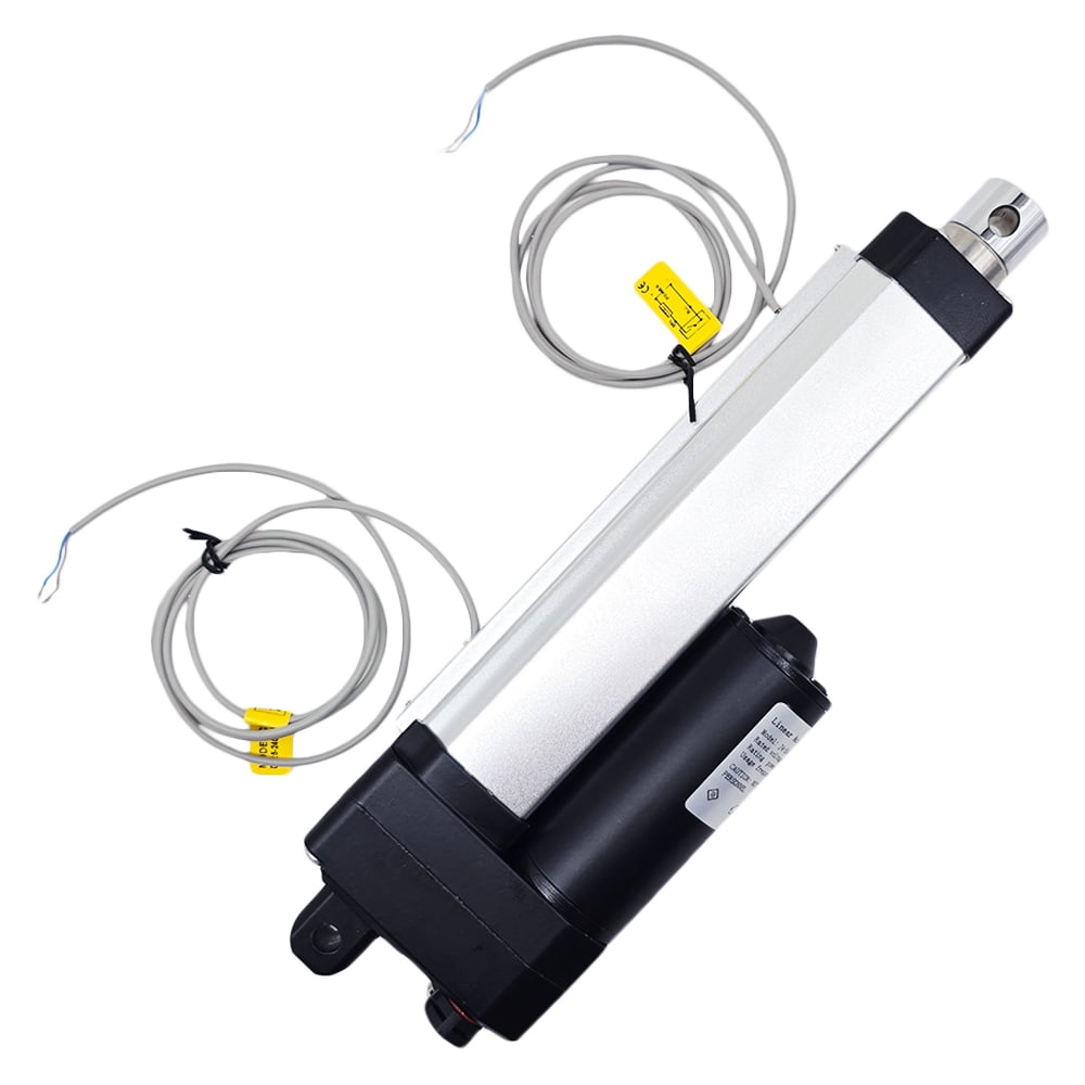 IP67 Waterproof Linear Actuator Magnetic Switch 150mm Stroke Adjustment ...
