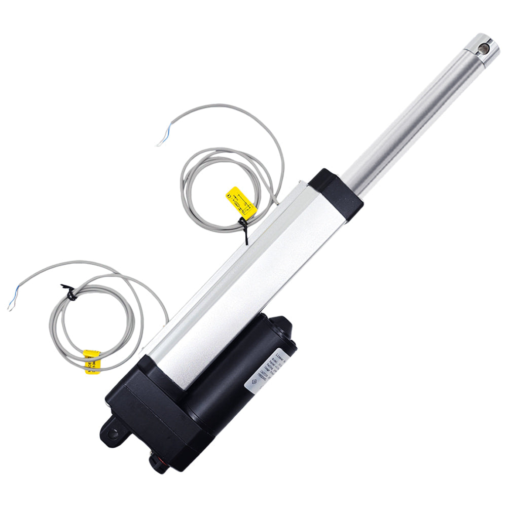 IP67 Waterproof Linear Actuator Magnetic Switch 150mm Stroke Adjustment ...