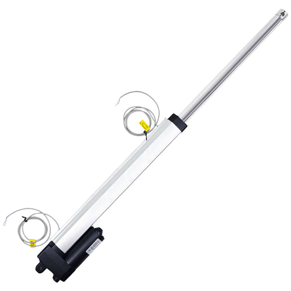IP67 Waterproof Linear Actuator Magnetic Switch 350mm Stroke Adjustment ...