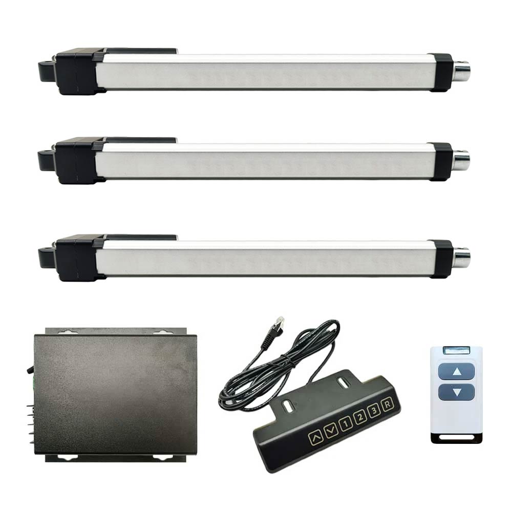 Synchronous Three Quiet & Waterproof Linear Actuator Control Kit ...