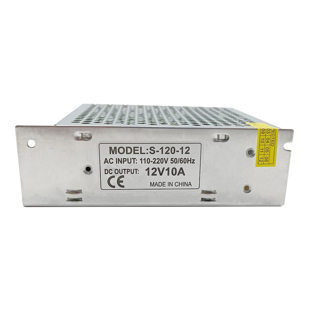 DC 12V 10A 120W Universal Regulated Switching Power Supply For Electri ...