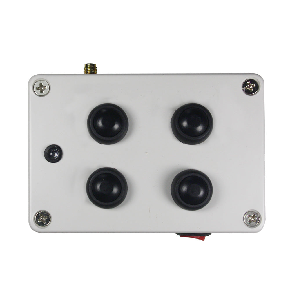 Waterproof 4 Buttons Long Range RF Wireless Remote Control Radio Trans ...